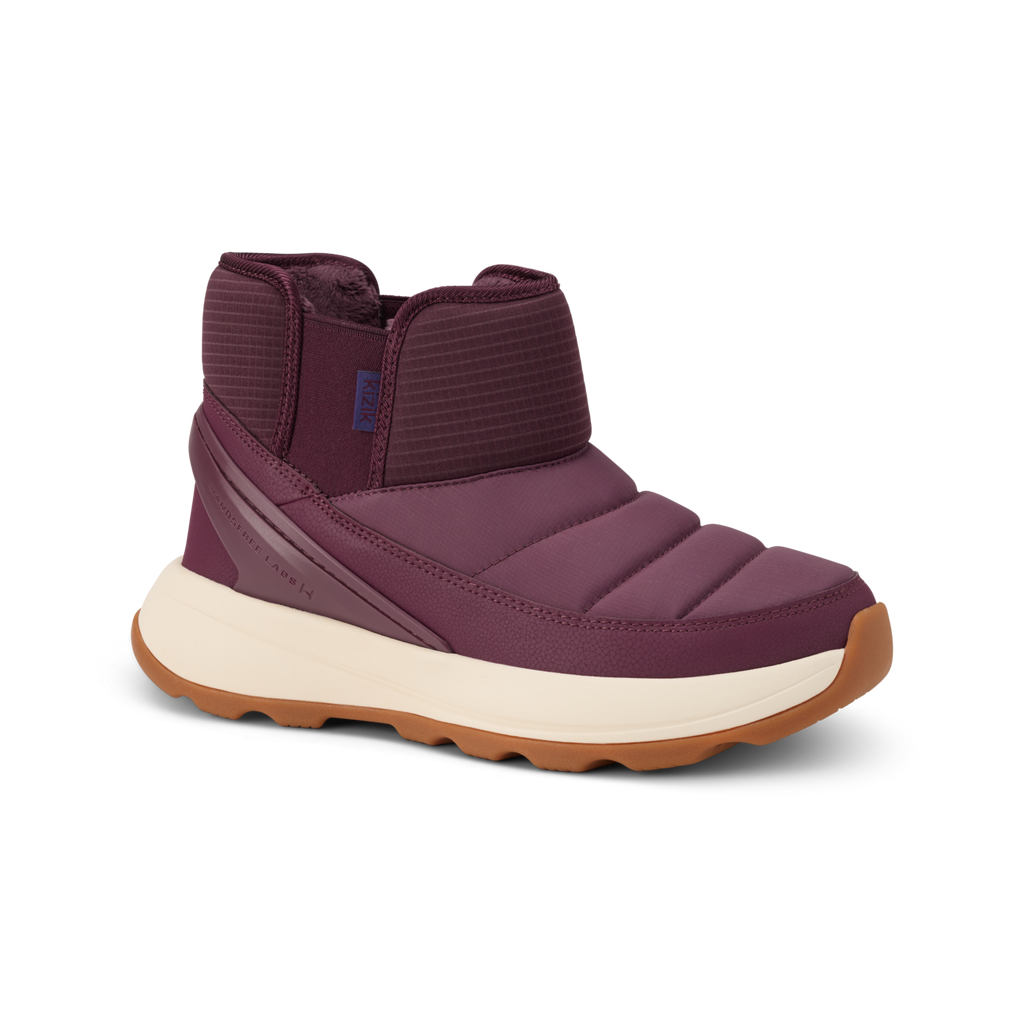 Kizik Juno 2 Low Boot Mauve Wine Women's
